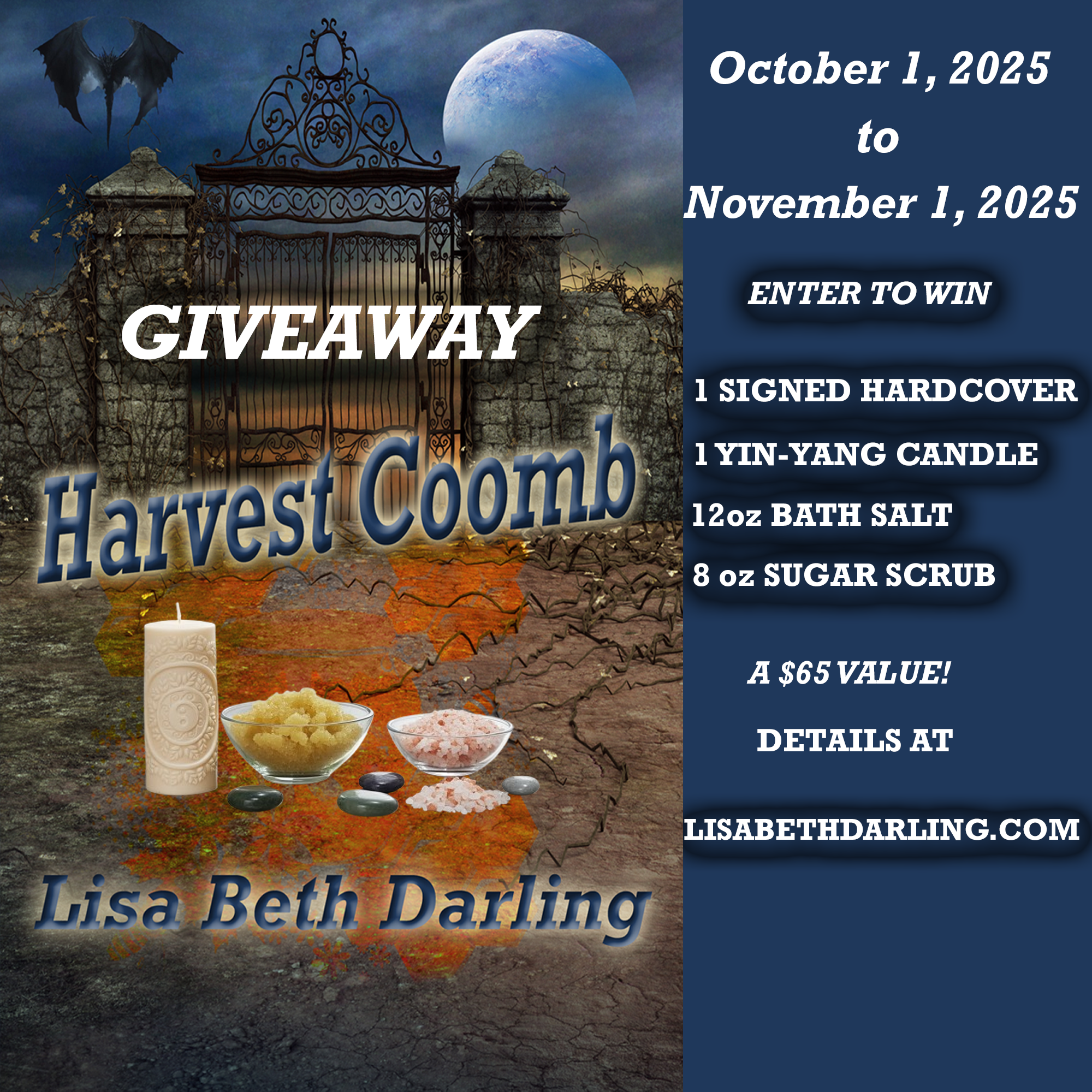 Harvest Coomb Giveaway – Lisa Beth Darling